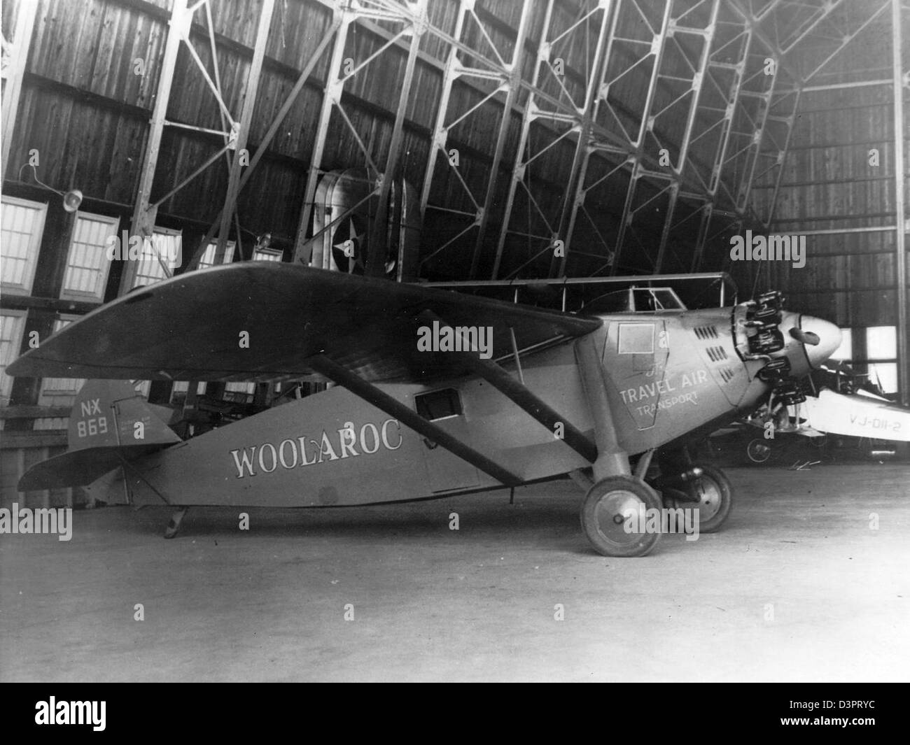 Travel Air Woolaroc, NAS NI 1927 00046 Stock Photo - Alamy
