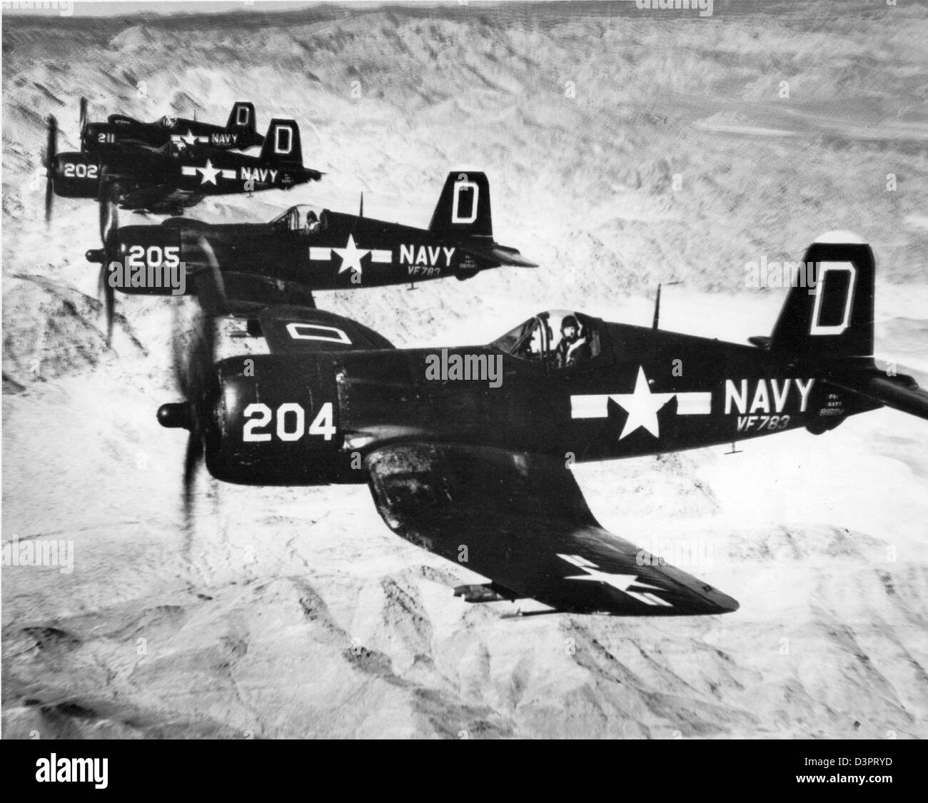 The Vought F4U-4 Corsair, operated by VF-783, was one of the most ...