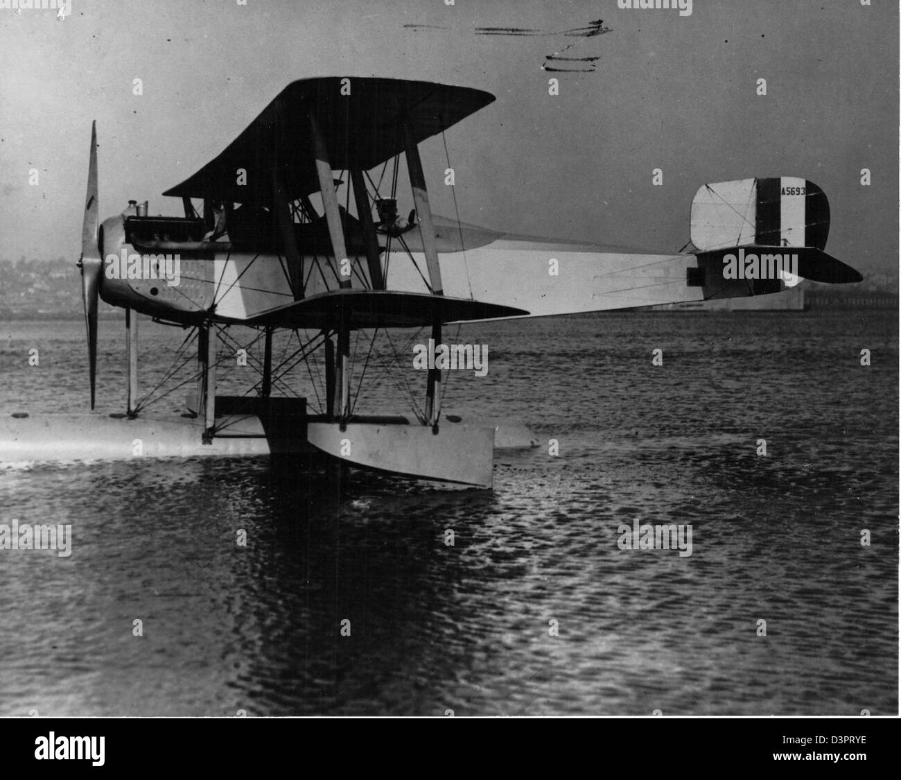 The Vought VE-7, identified by its serial number A-5693, was an early ...