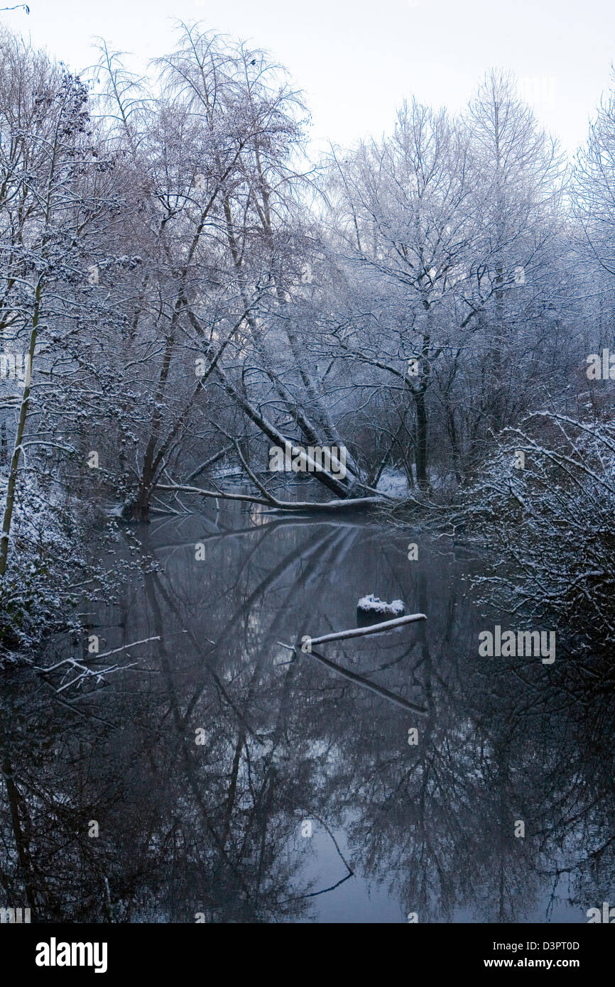 Chapels, Germany, winter landscape Stock Photo - Alamy