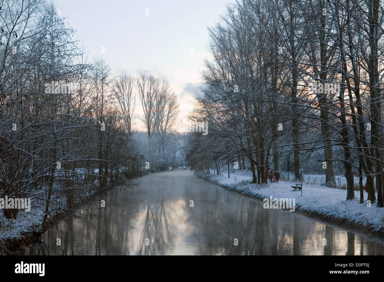 Chapels, Germany, winter landscape Stock Photo - Alamy