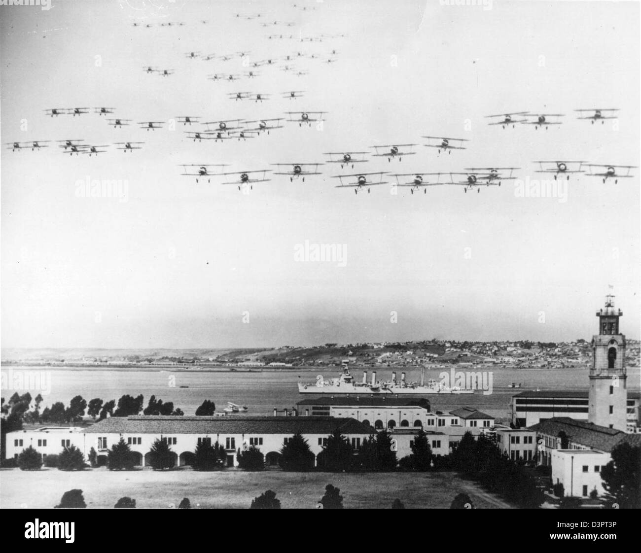 Aircraft flyover Black and White Stock Photos & Images - Alamy