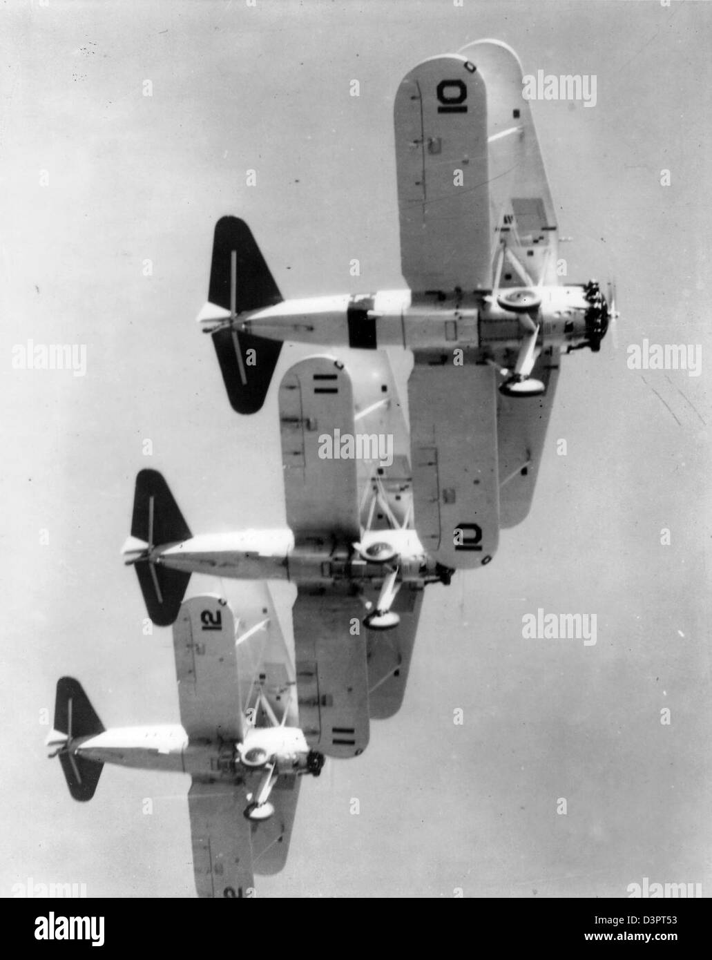 The Curtiss F8C-1, part of VF-1B, a U.S. Navy fighter squadron, is ...