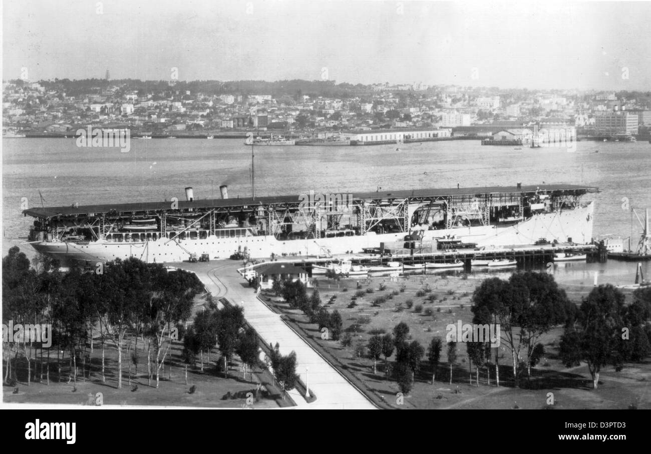 The NASNI Historical Archive showcases the aircraft carrier USS Jupiter ...