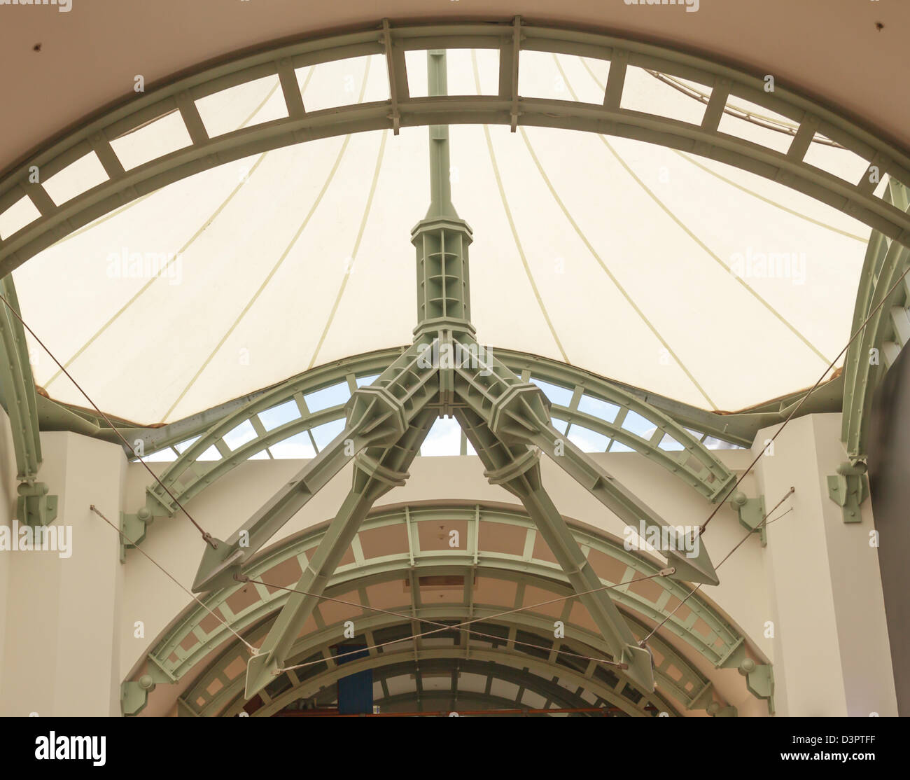 Rocket shape roof beam Stock Photo - Alamy