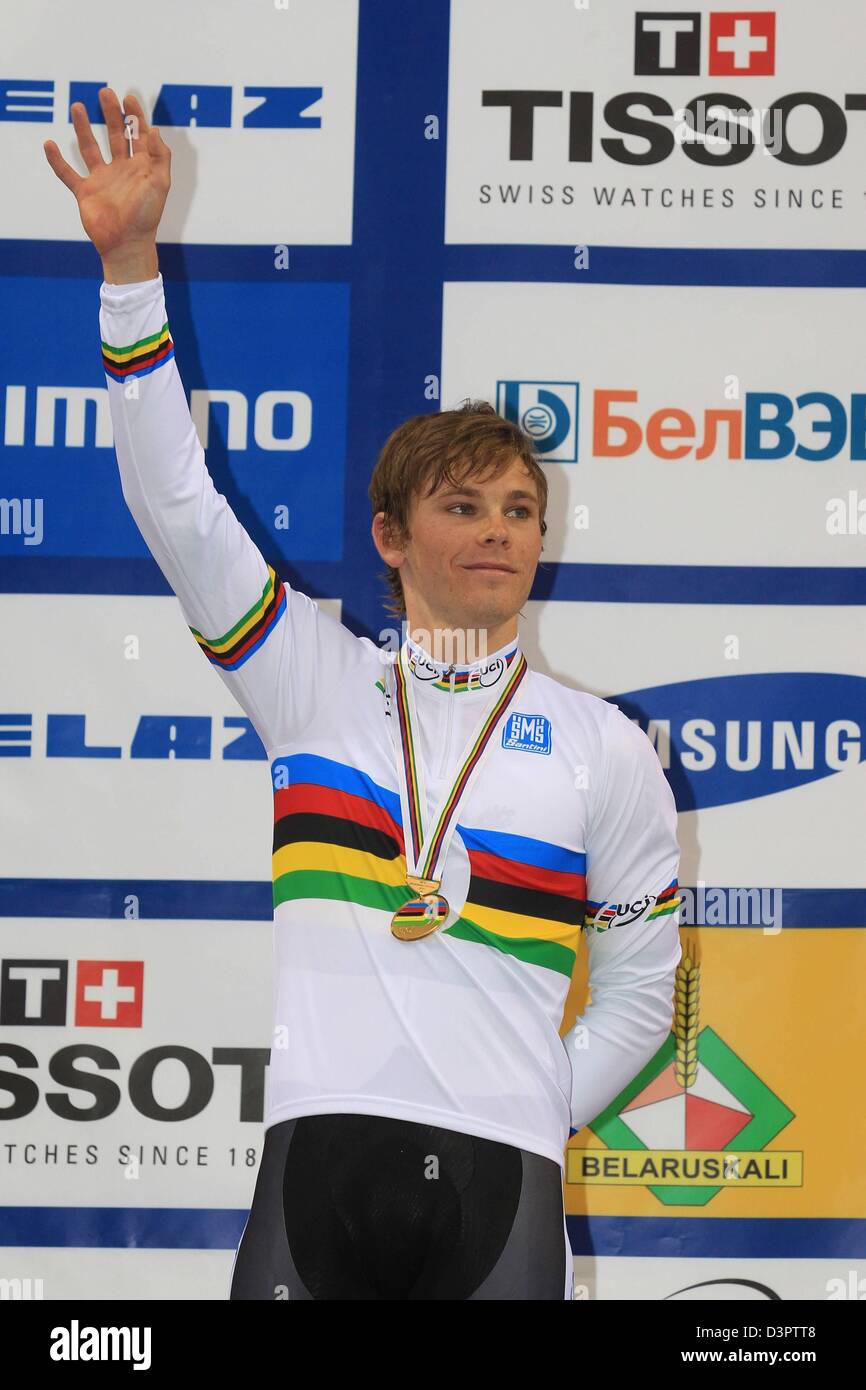 Minsk, Belarus. 22nd February 2013. Hepburn Michael Aus Mens at the ...