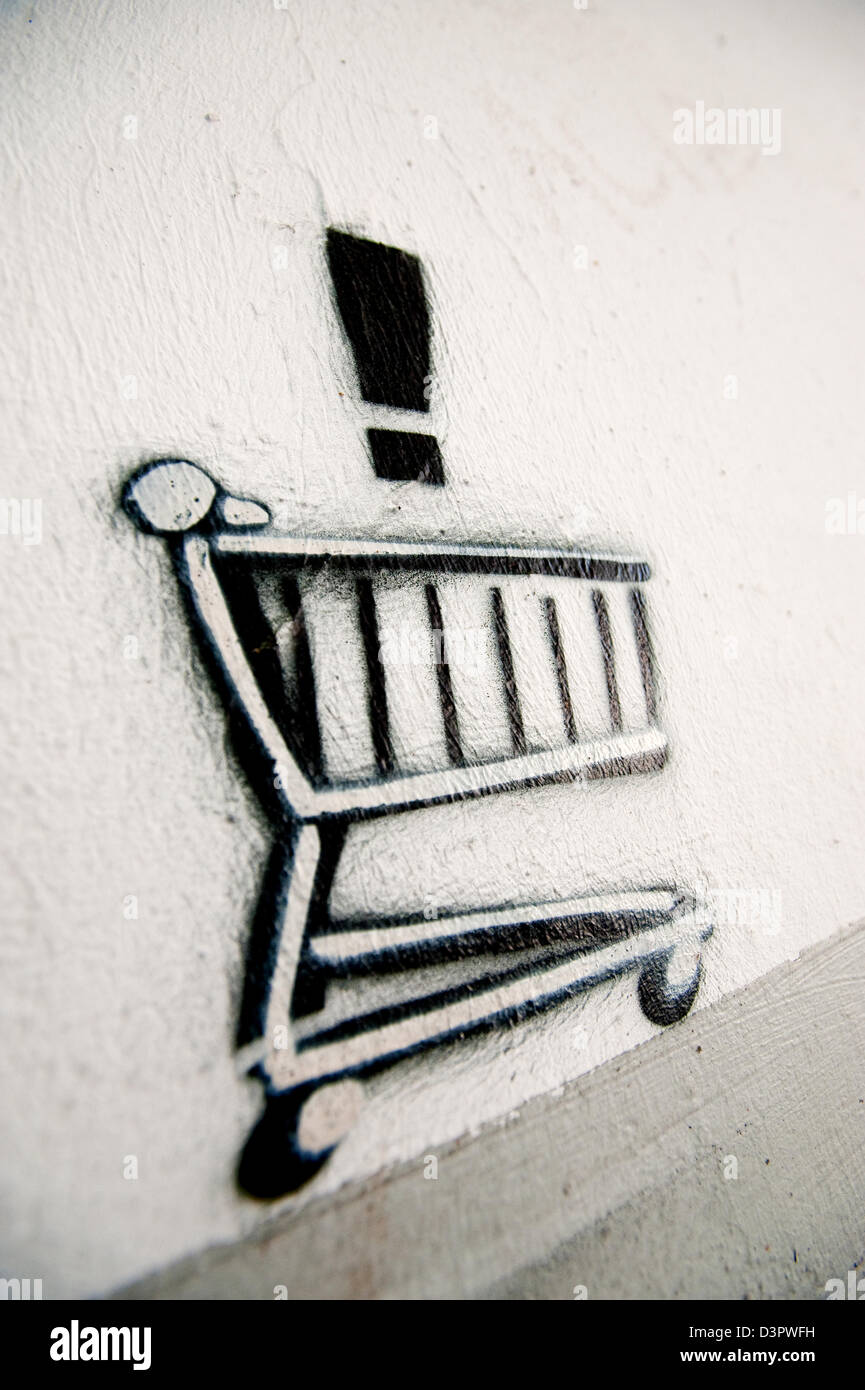 Exclamation mark graffiti hi-res stock photography and images - Alamy