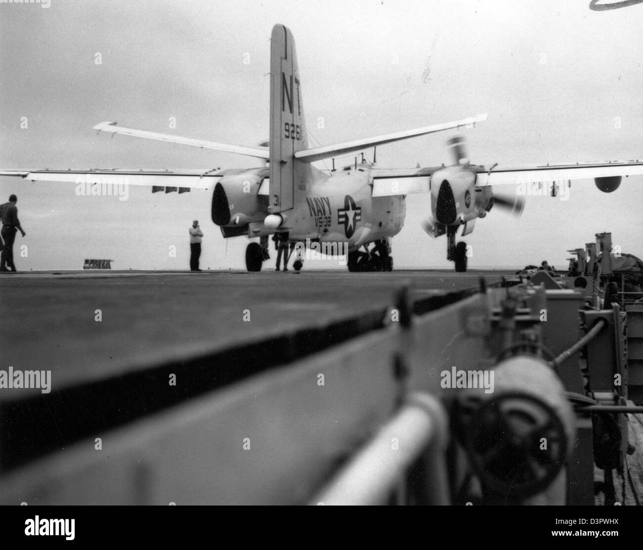 The Grumman S-2E, a twin-engine anti-submarine warfare aircraft, served ...