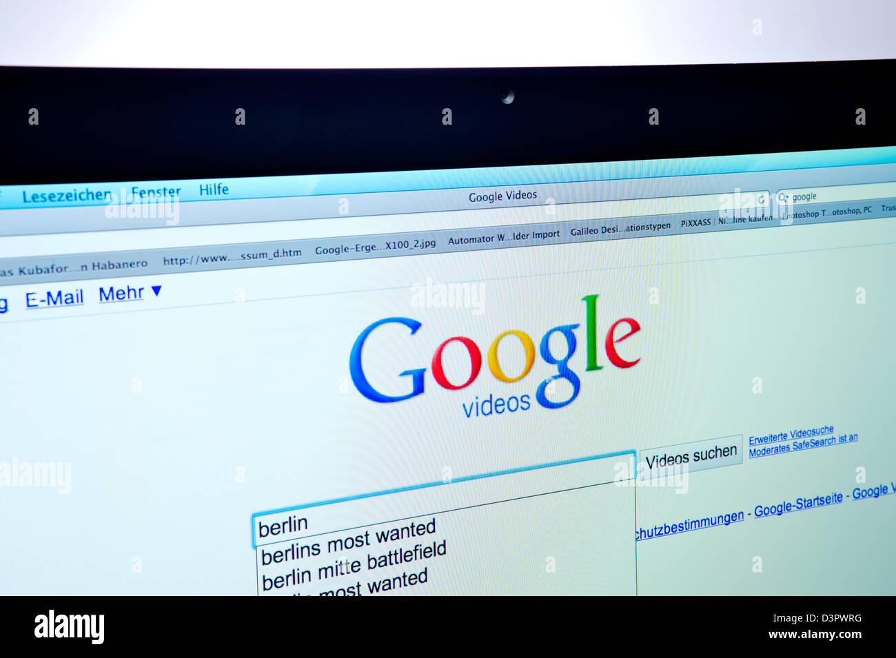 Berlin germany google logo hi-res stock photography and images - Alamy