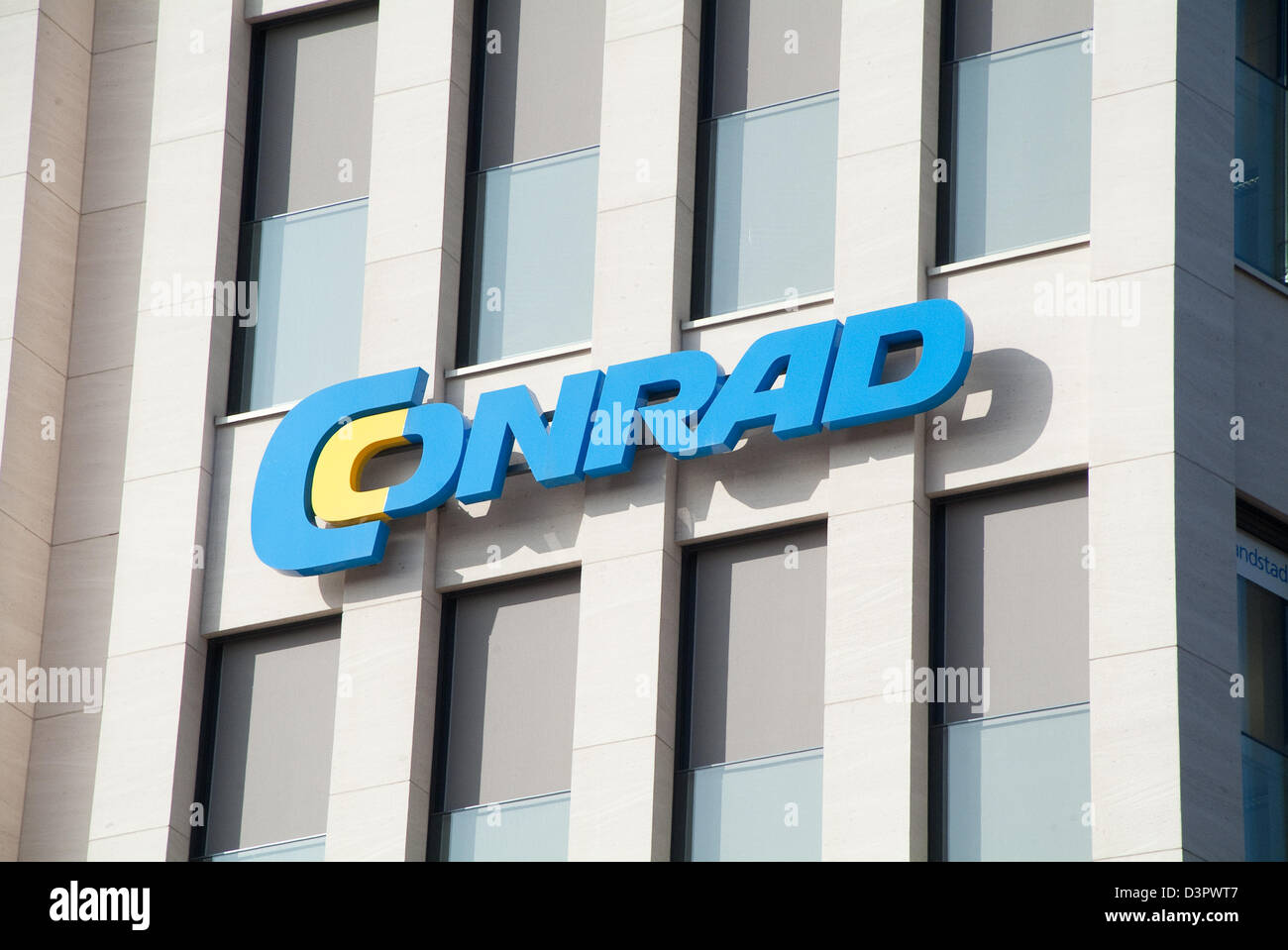 Conrad logo hi-res stock photography and images - Alamy