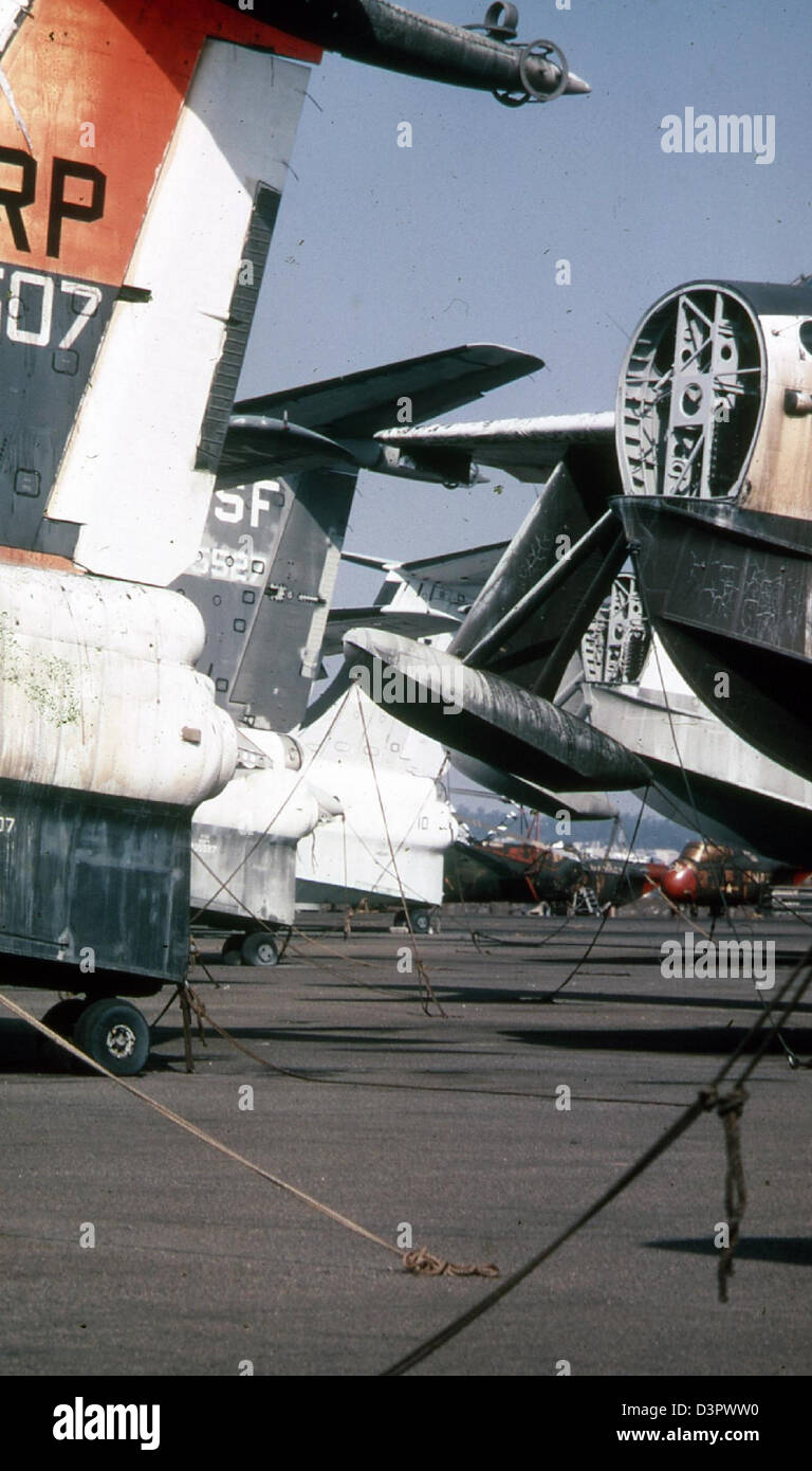 The Martin SP-5B, a maritime reconnaissance aircraft, is shown at NAS ...