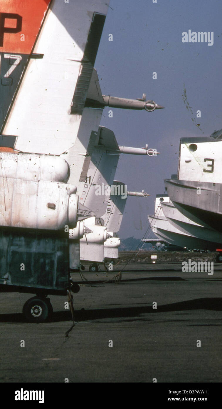 The Martin SP-5B, a maritime patrol aircraft, is shown at NAS North ...