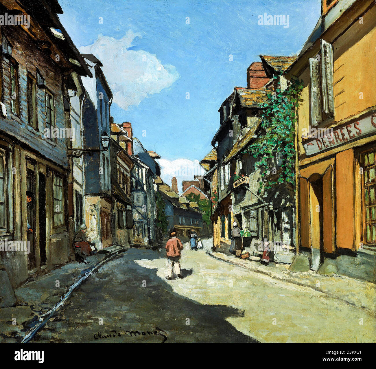 Honfleur 1864 oil hi-res stock photography and images - Alamy