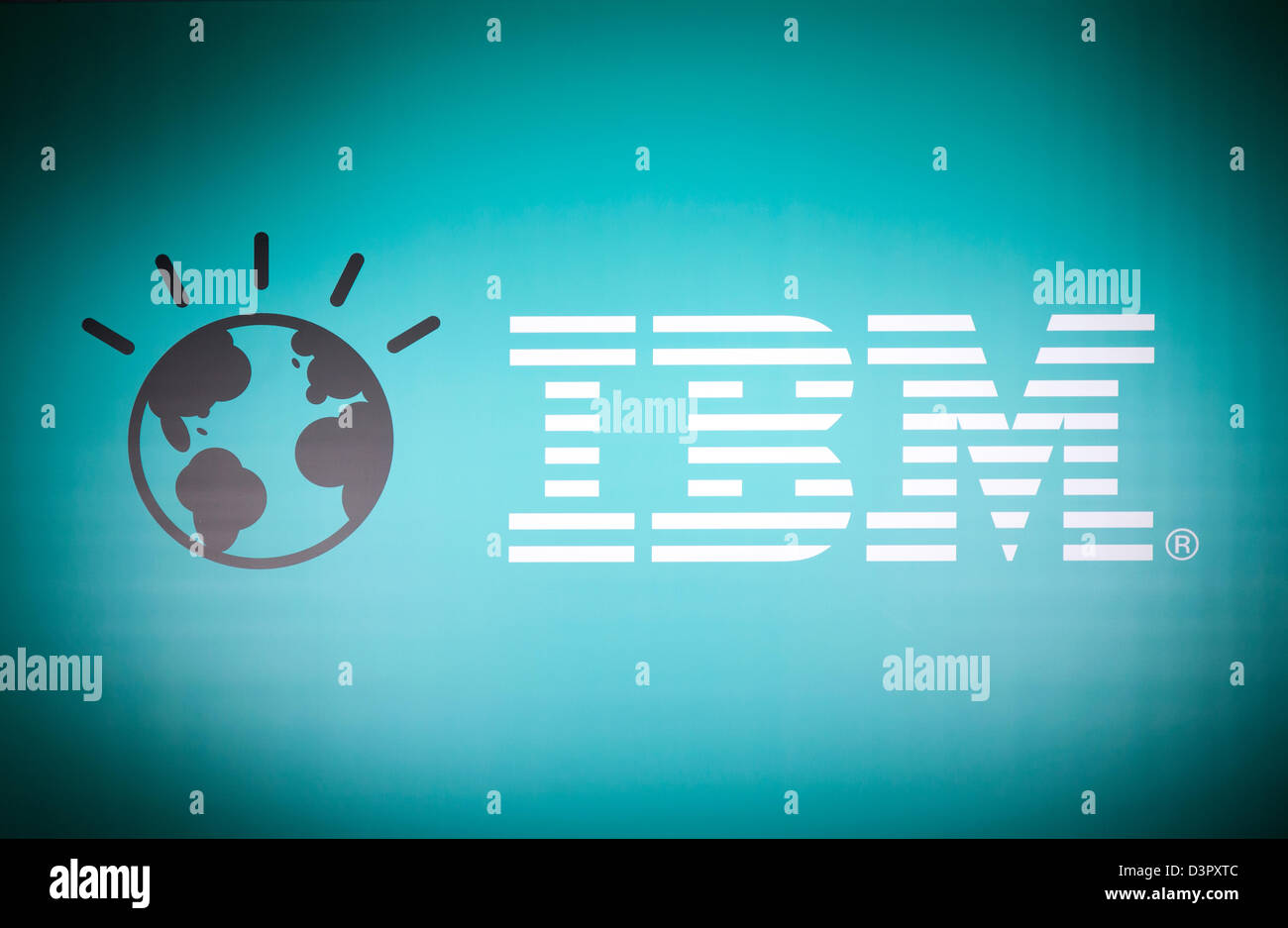 Hannover, Germany, IBM stand at the CeBIT Stock Photo - Alamy