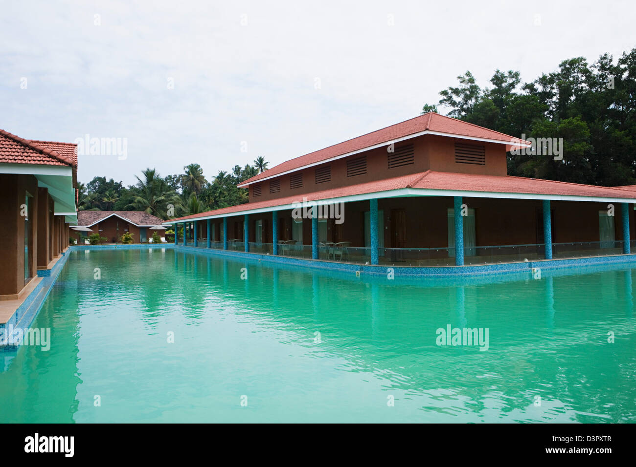 Tourist resort in a lake, Kerala Backwaters, Alappuzha District, Kerala ...