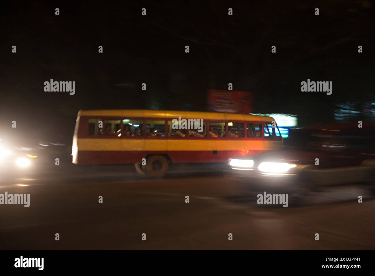 Street scene thiruvananthapuram trivandrum kerala india hi-res stock ...