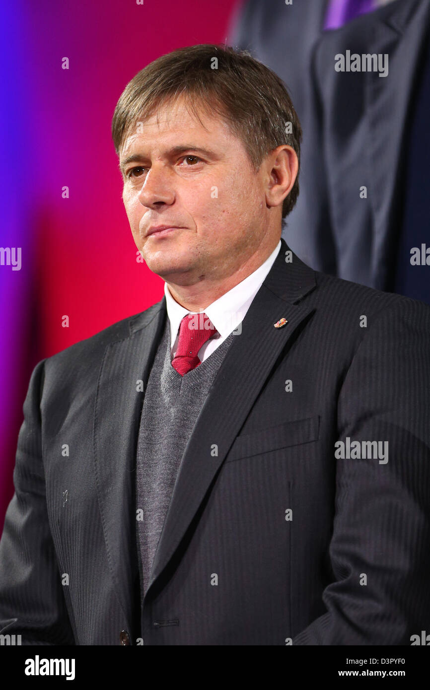 Tokyo, Japan. 22nd February 2013. Dragan Stojkovic Head Coach (Grampus ...