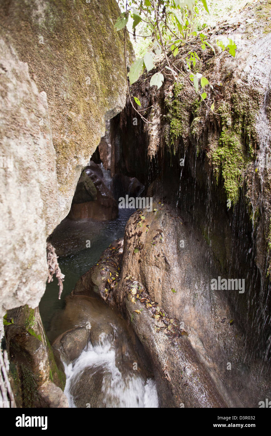 Waterfall, Baba Dhansar, Karua Jheel, Jammu And Kashmir, India Stock ...