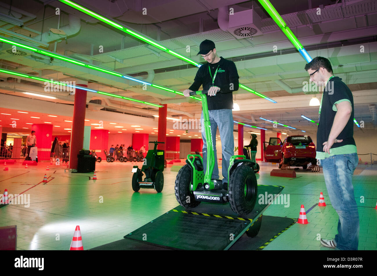 Segway indoor park hi-res stock photography and images - Alamy