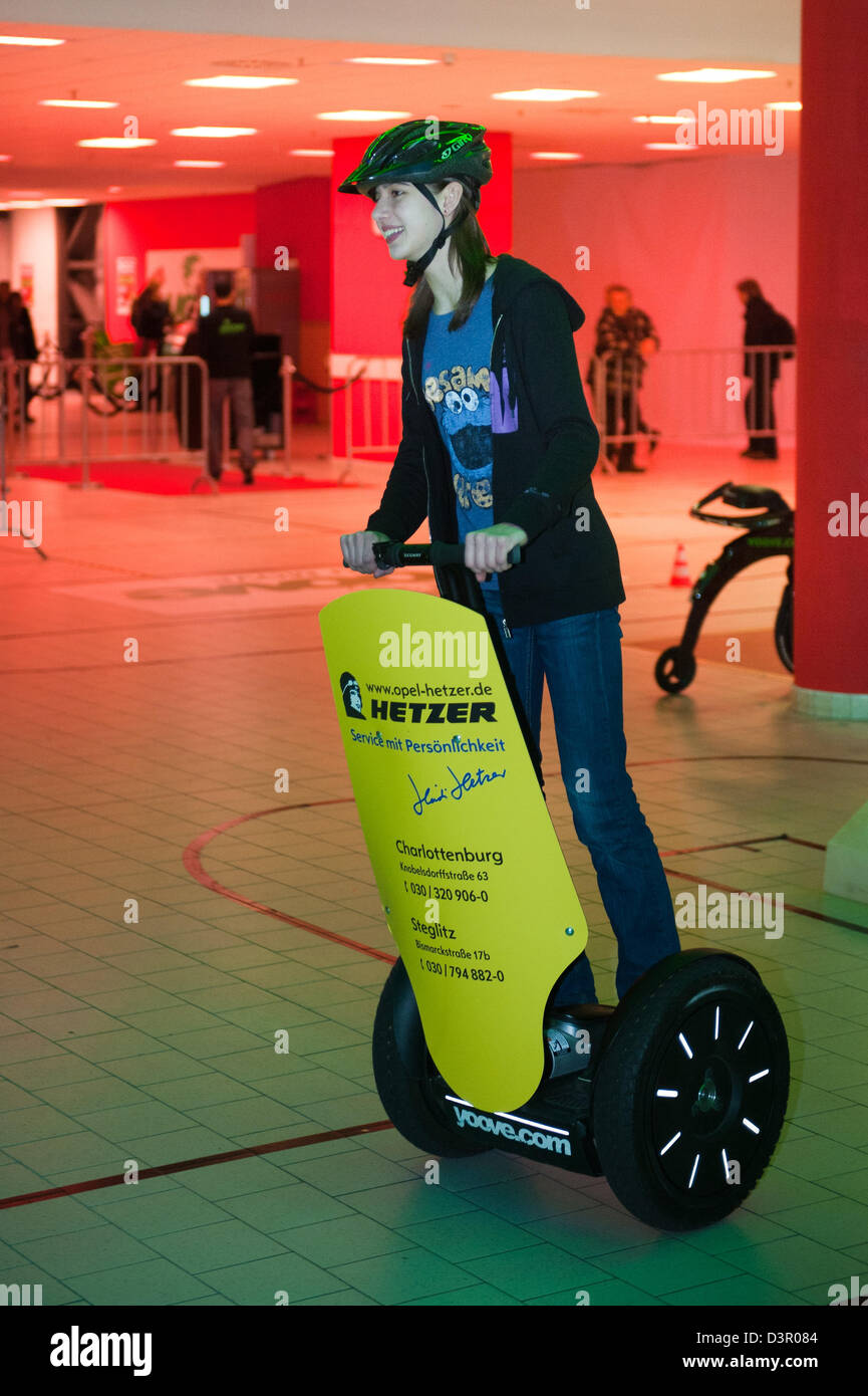 Berlin, Germany, Segway Park in Halls on Borsigturm Stock Photo - Alamy