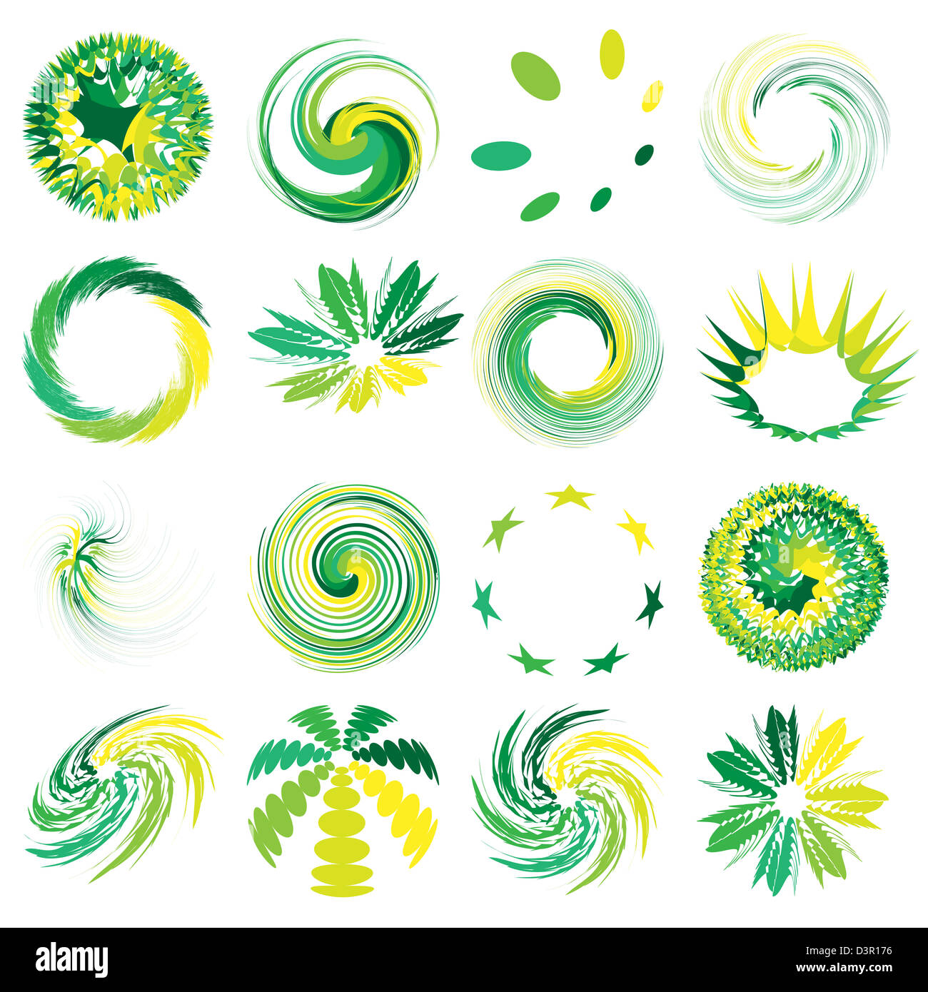 Abstract elements set Stock Photo - Alamy