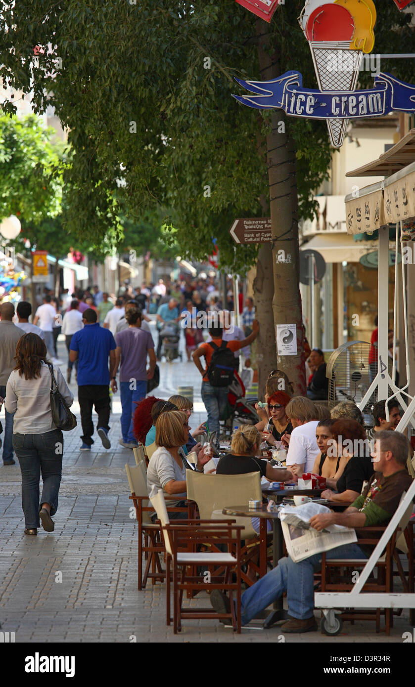 Nicosia cyprus ledra street shopping hi-res stock photography and ...