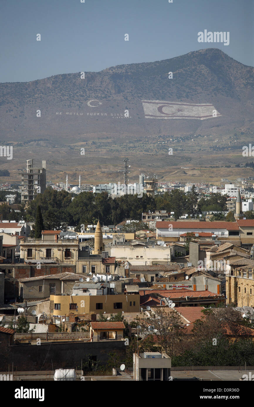 Nicosia, Turk Republic of Northern Cyprus, Old Town and Five Finger ...