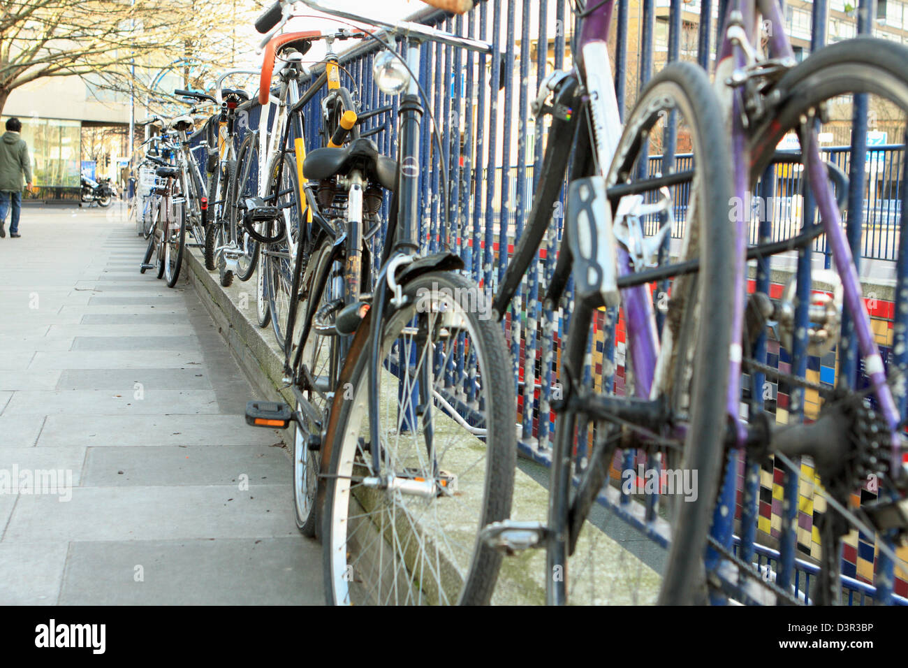 Lots of cycles hi-res stock photography and images - Alamy