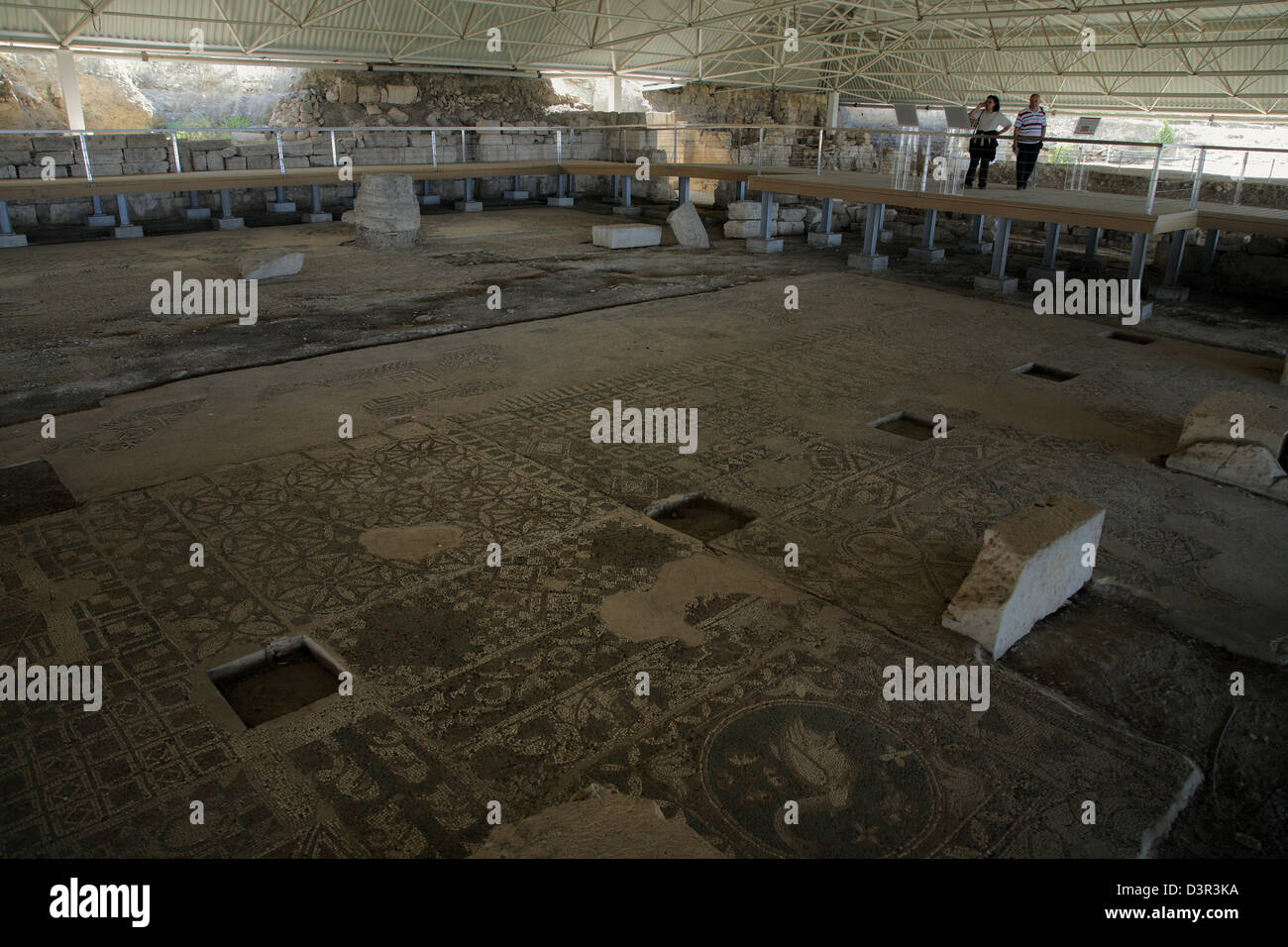 Soli, Turk Republic of Northern Cyprus, the archeological Soloi Stock ...