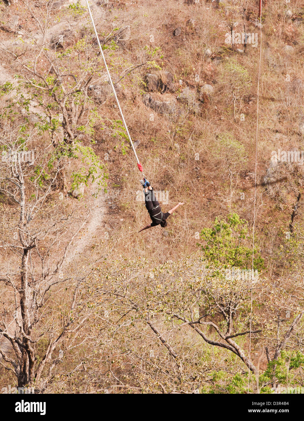 Bungee jumping rishikesh hi-res stock photography and images - Alamy