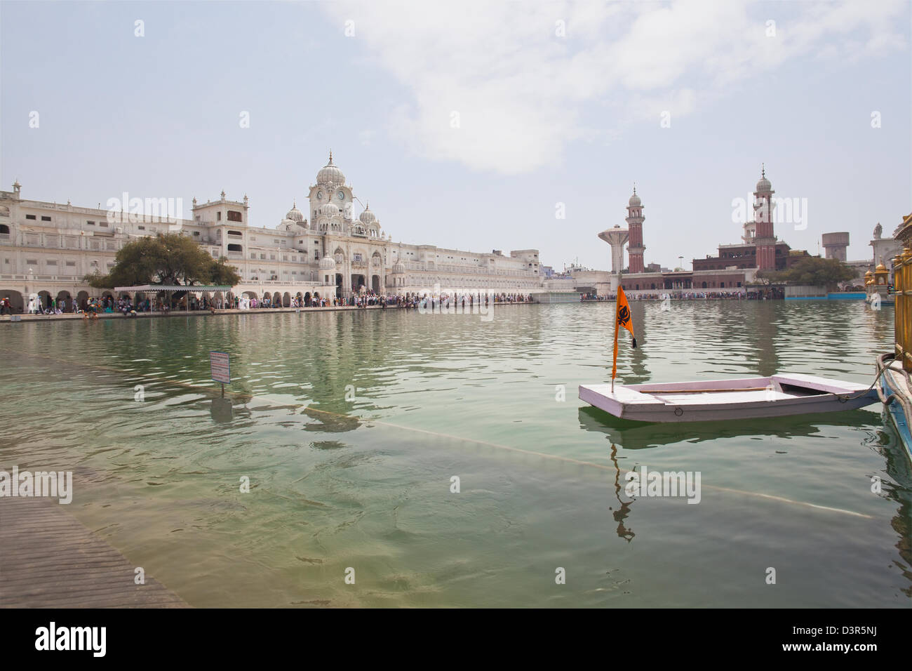 Float in a pond at Golden Temple, Amritsar, Punjab, India Stock Photo ...