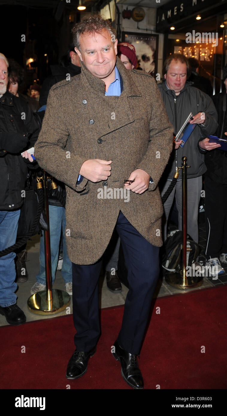 London, UK. 22nd February 2013. Hugh Bonneville at the Opening night of ...
