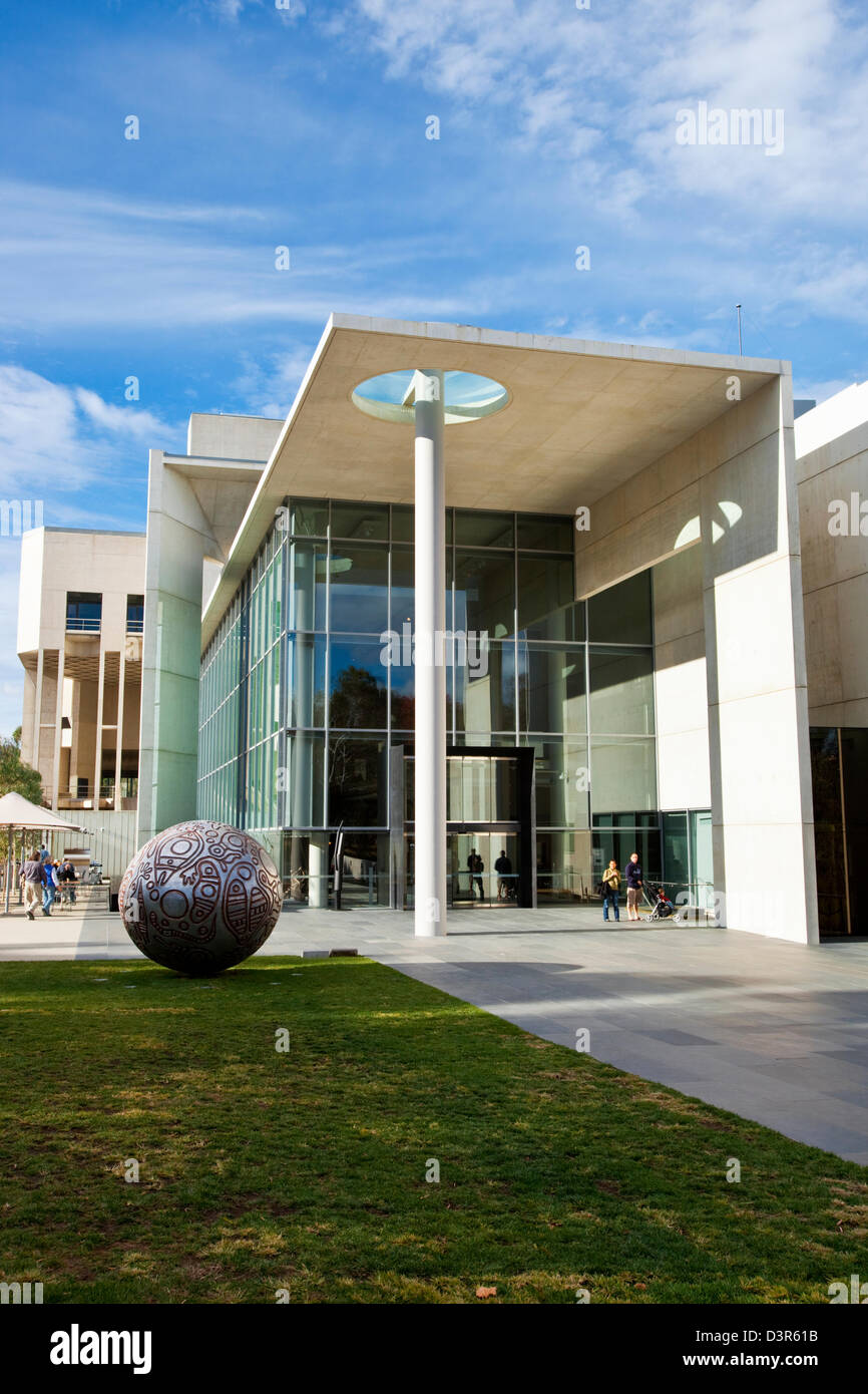 The National Gallery of Australia. Canberra, Australian Capital ...