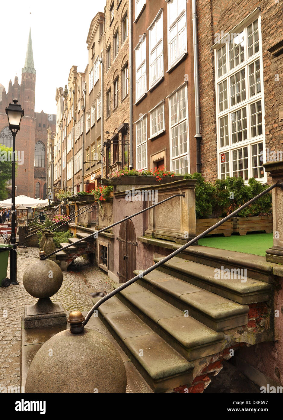 Szeroka Street Gdansk Stock Photo - Alamy