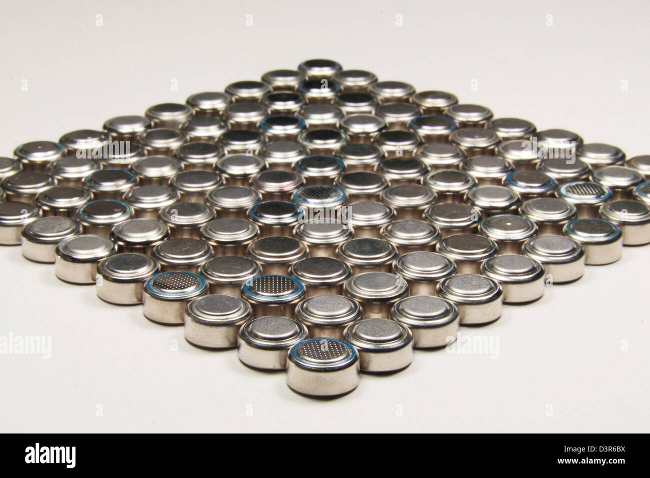 A selection of button cell batteries Stock Photo - Alamy