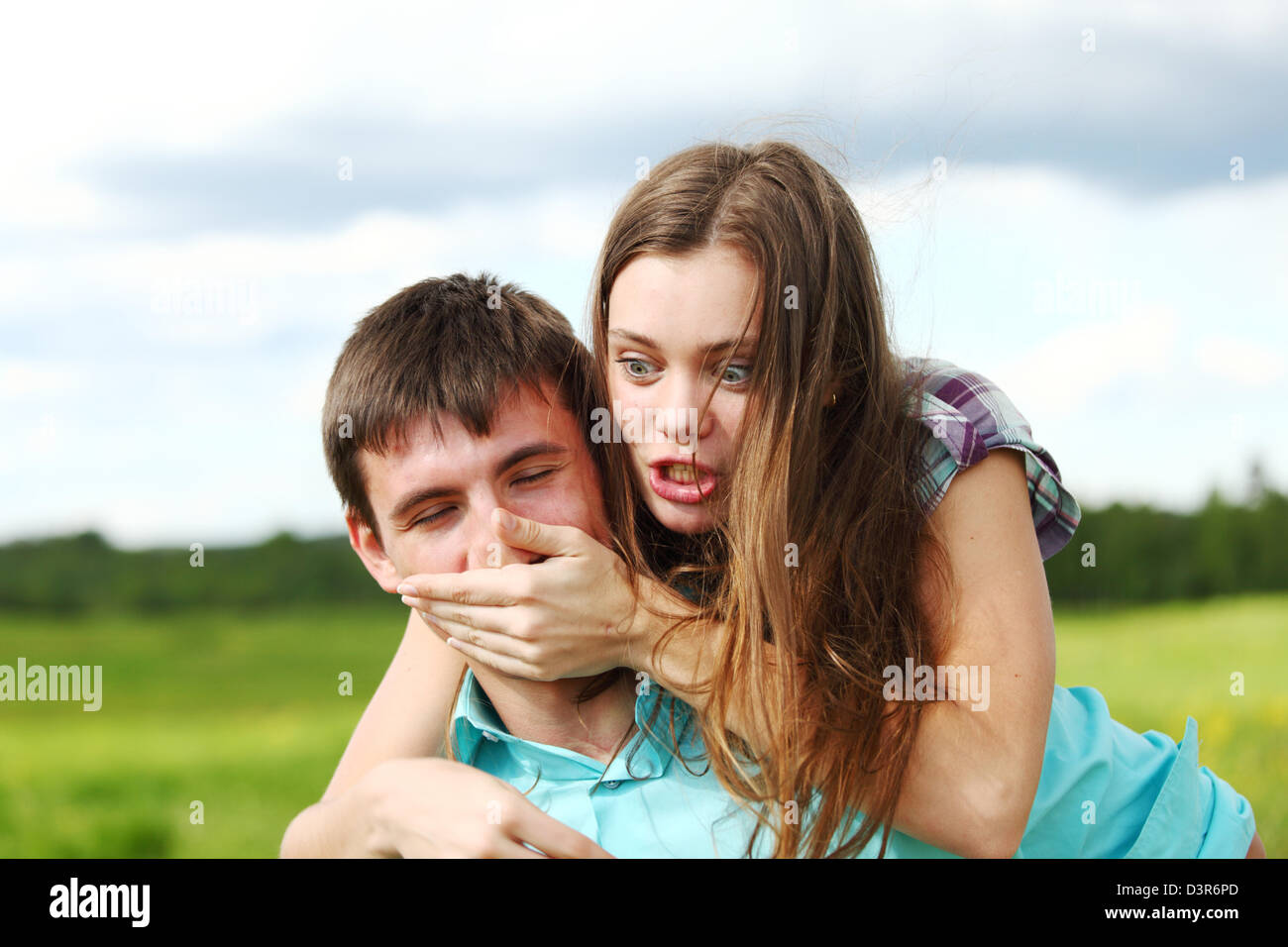 love hug of two lowers Stock Photo - Alamy