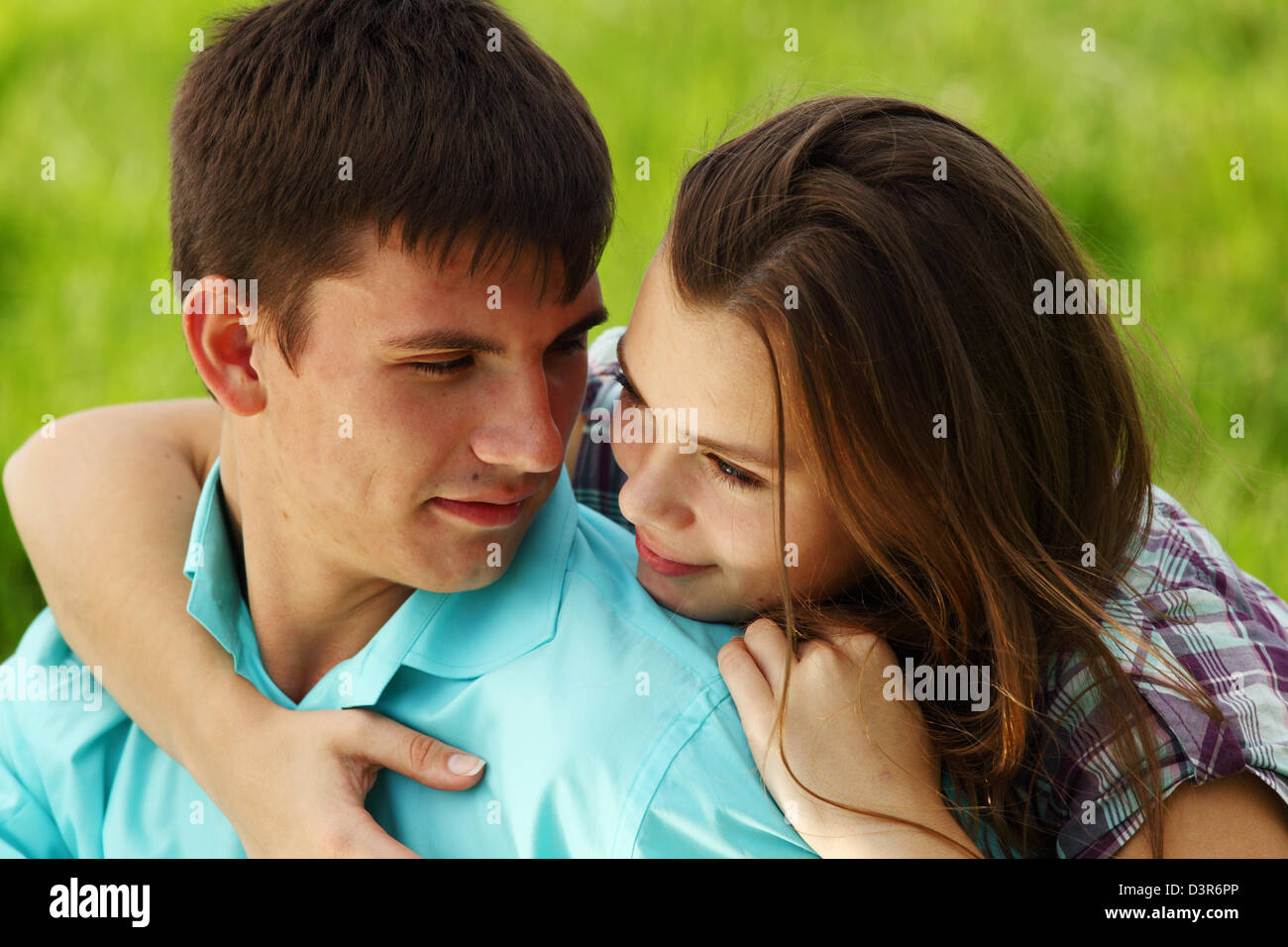 love hug of two lowers Stock Photo - Alamy