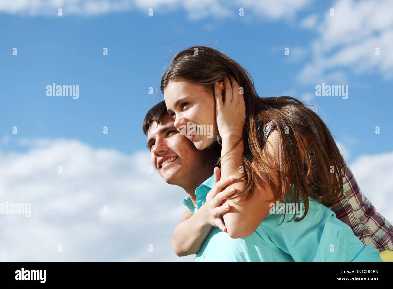 love hug of two lowers Stock Photo - Alamy
