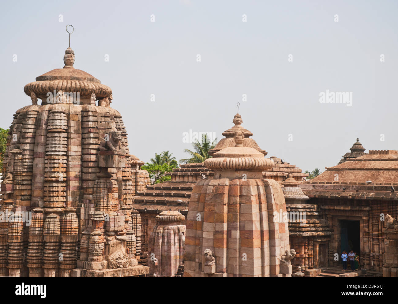 Architectural details of a temple, Lingaraja Temple, Bhubaneswar ...