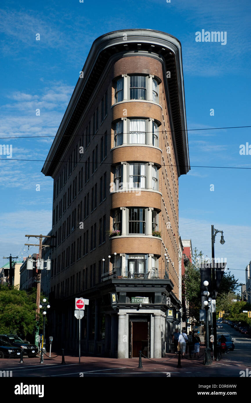 Vancouver, Canada, old corner house Stock Photo - Alamy