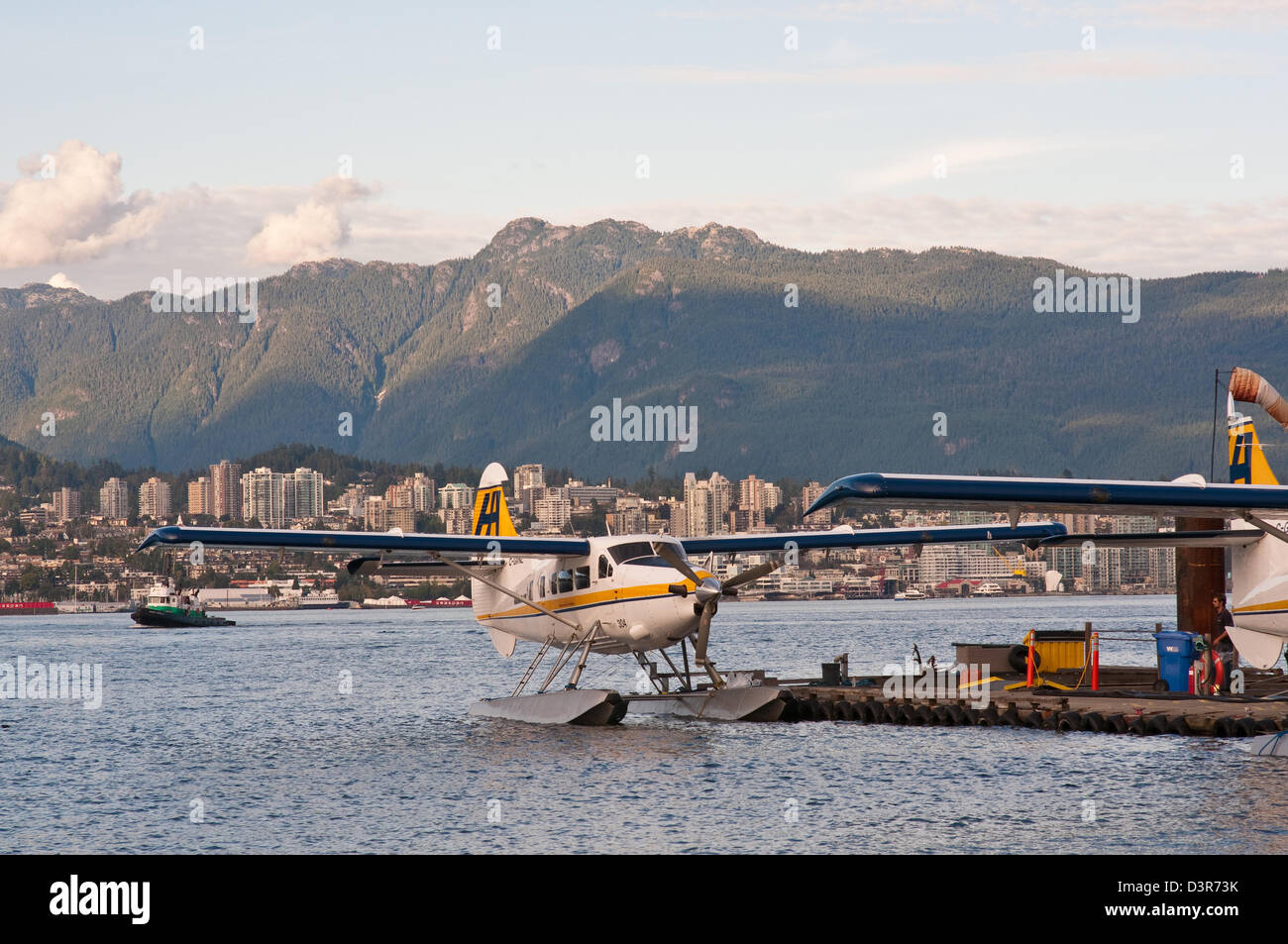 Vancouver, Canada, at the seaplane terminal Stock Photo - Alamy