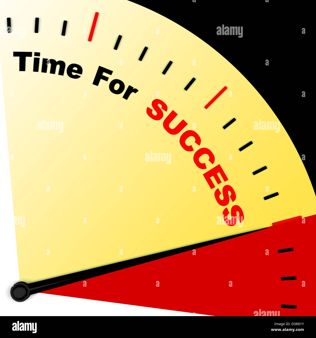 Time For Success Message Represents Victory And Winning Stock Photo - Alamy