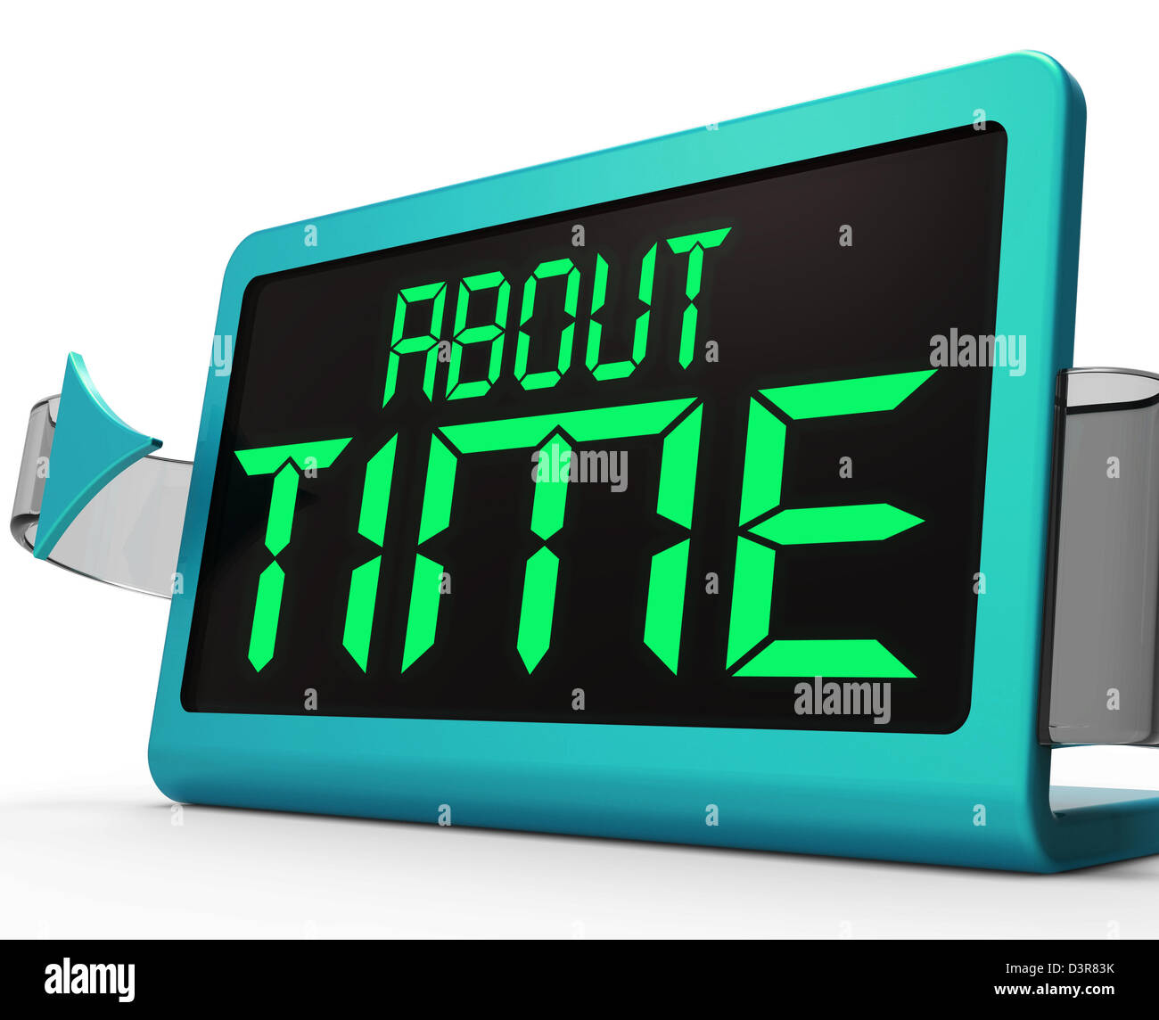 About Time Clock Showing Late And Tardiness Stock Photo - Alamy