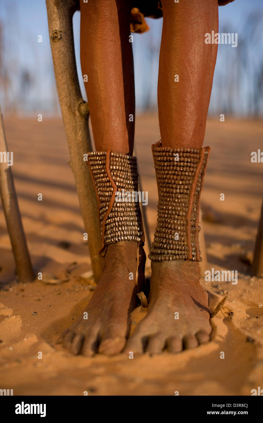 Feet himba woman hi-res stock photography and images - Alamy