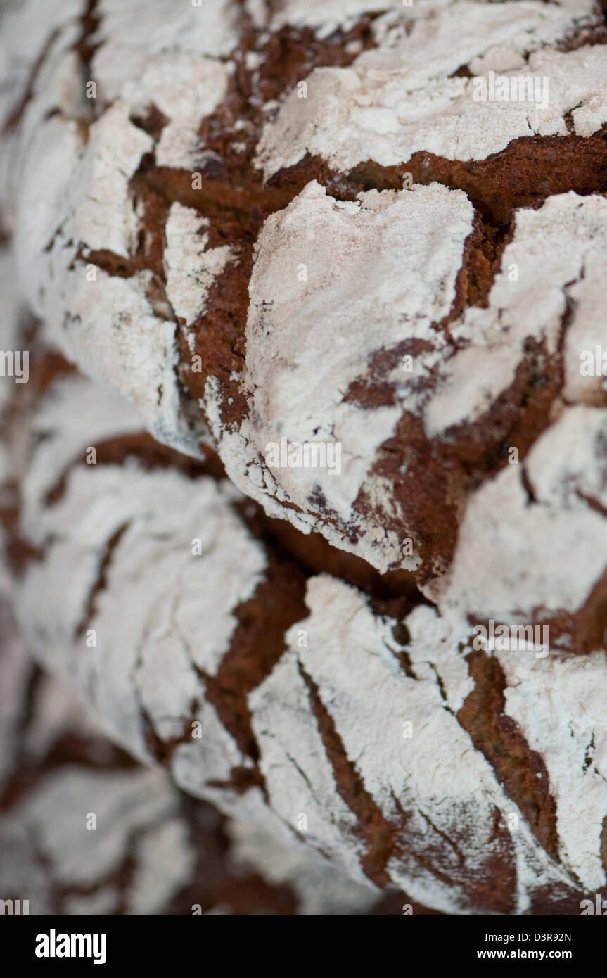 Abstract of floured bread Stock Photo - Alamy