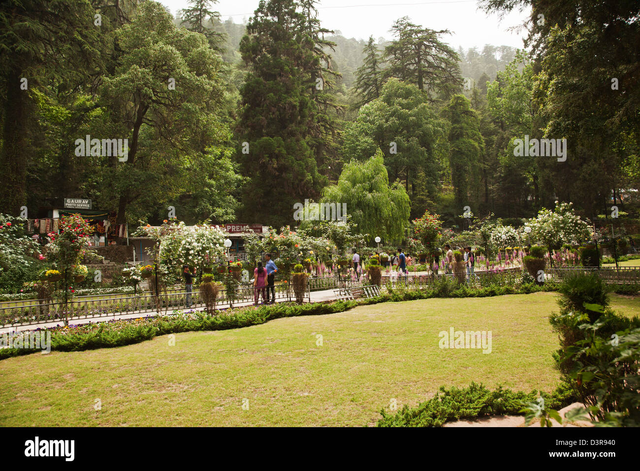 Company Bagh in Mussoorie, Uttarakhand, India Stock Photo - Alamy