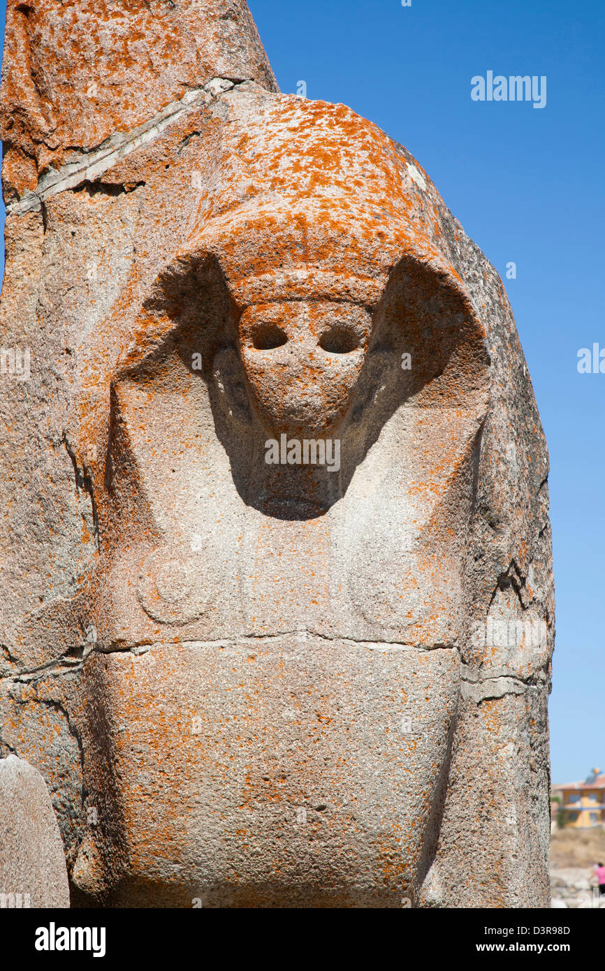 sphinx gate, archaeological area, alacahoyuk, hattusa area, central ...