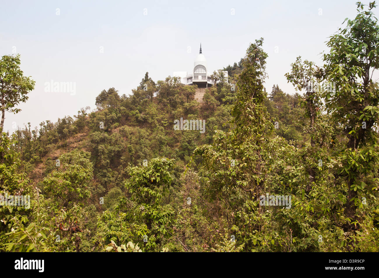 Santura Devi Temple on hill, Mussoorie, Uttarakhand, India Stock Photo ...