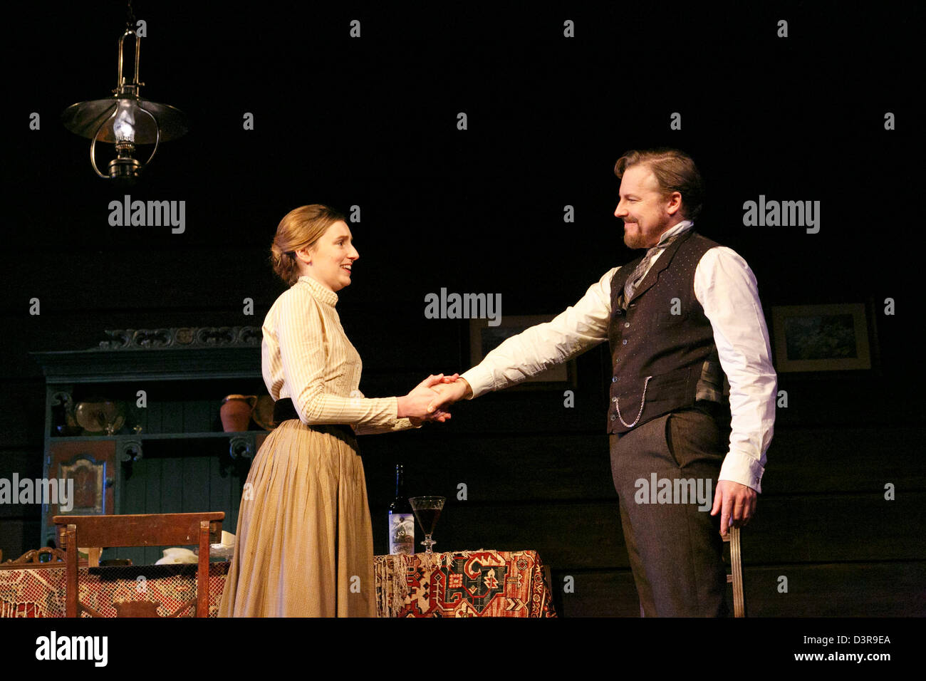 Laura Carmichael (Sonya), Samuel West (Doctor Astrov) in UNCLE VANYA by ...