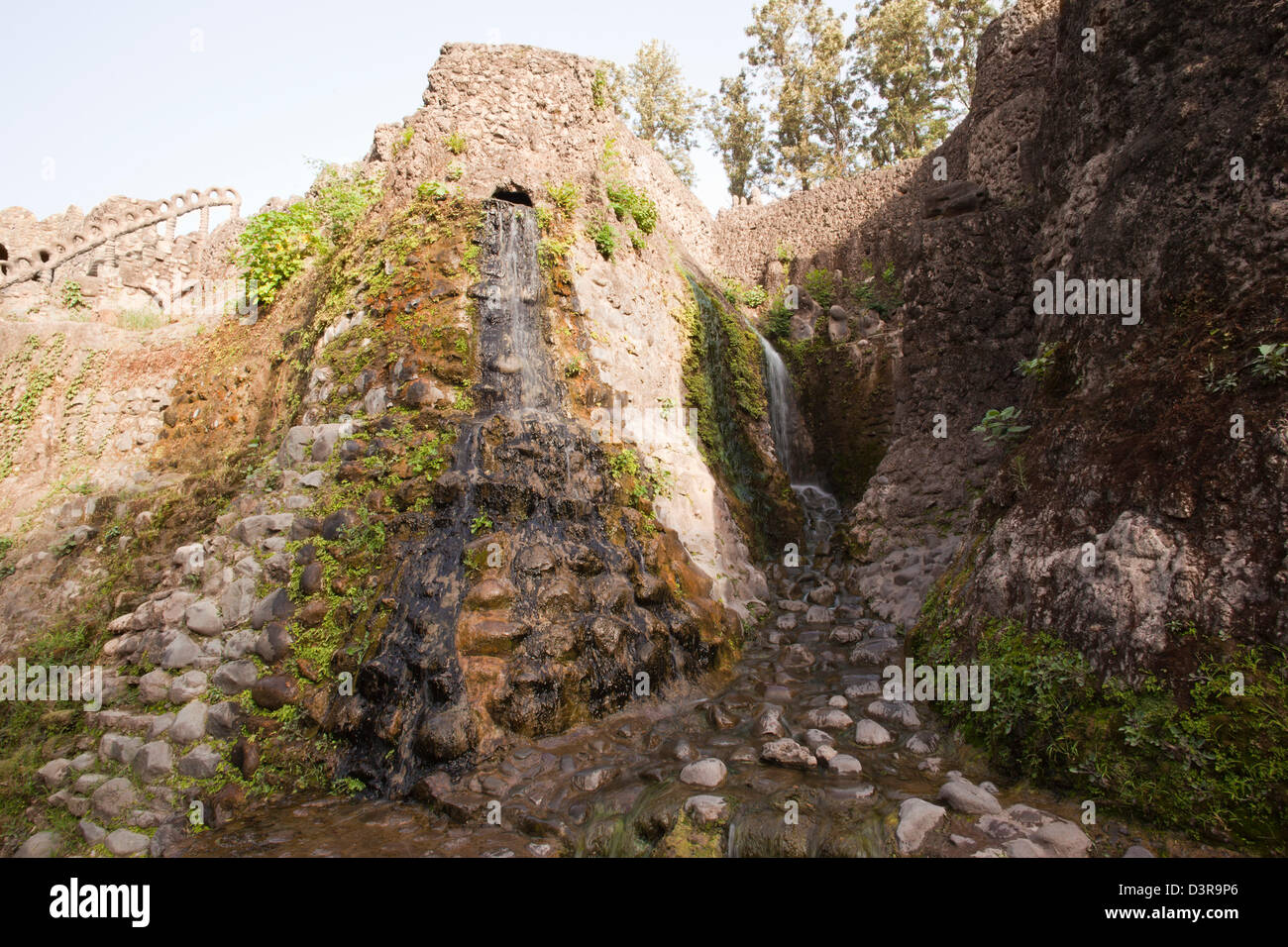 Waterfall rock garden nek chand hi-res stock photography and images - Alamy